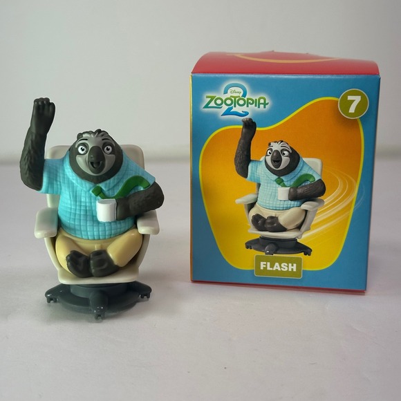 Disney | Toys | Disney Zootopia 2 Flash Sloth Figure Boxed Kids Toy ...